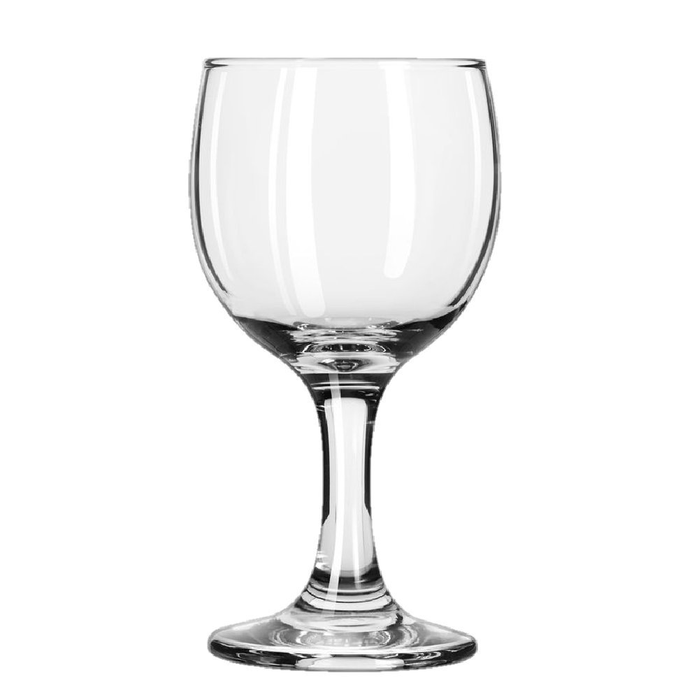 Libbey Glassware 3769 Embassy Wine Glass, 6-1/2 oz. (Pack of 24)