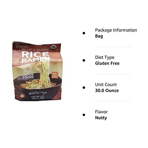 Lotus Foods Organic Brown Rice Ramen (12 Packper Bag), 30 oz