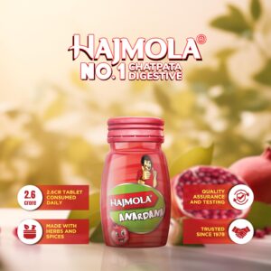 Dabur Hajmola Tablet - 120 Tablet (Anardana)