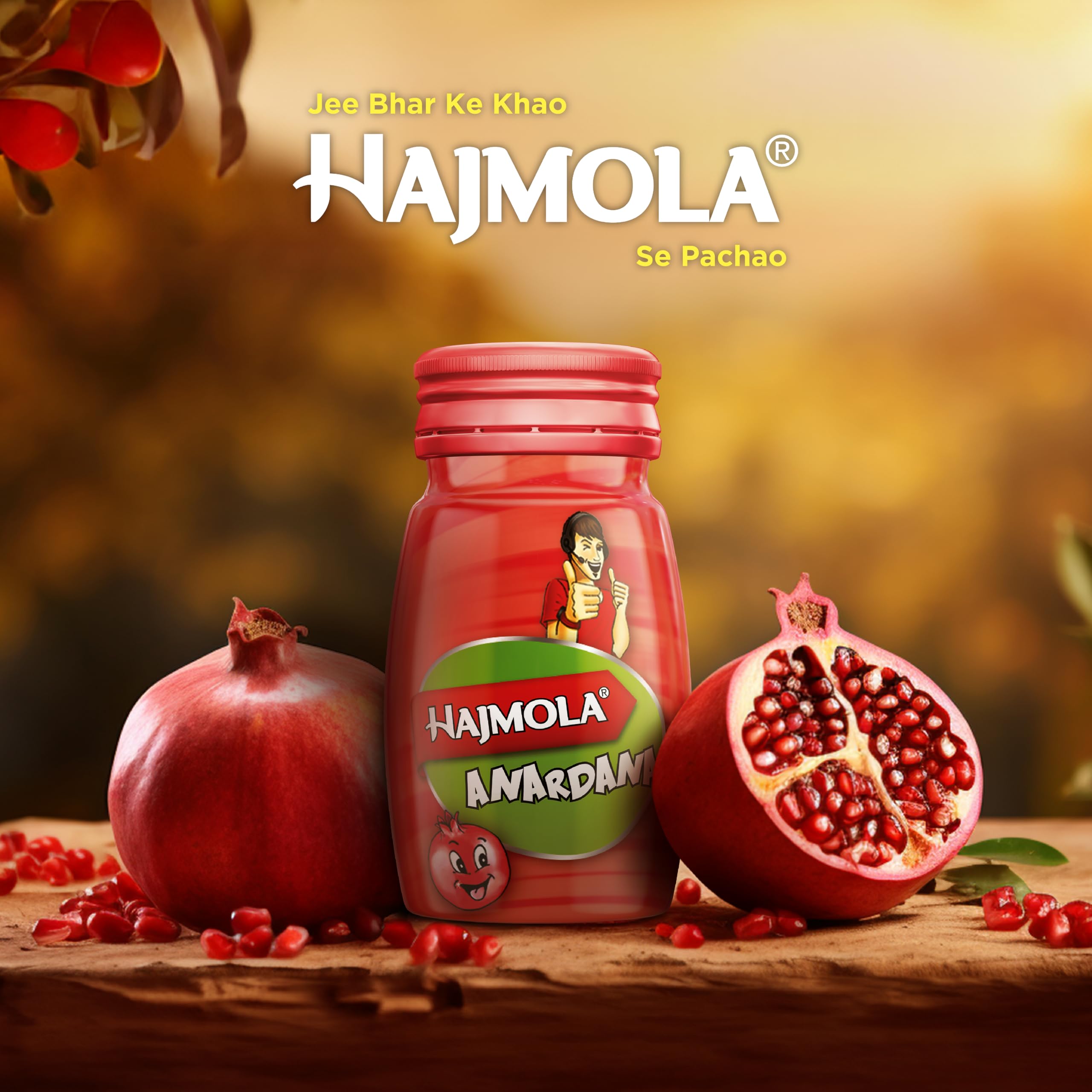 Dabur Hajmola Tablet - 120 Tablet (Anardana)