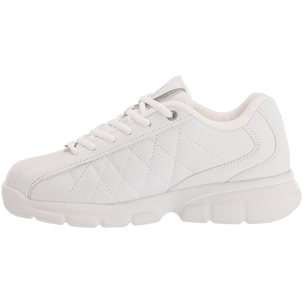 Fila Womens Fulcrum 3 Sneaker, White/White/Metallic Silver, 7.5