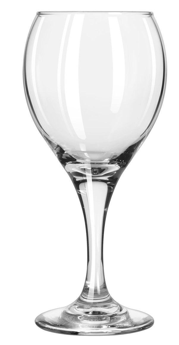 Libbey Glassware 3957 Teardrop All Purpose Wine Glass, 10-3/4 oz. (Pack of 36)