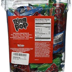 Ring Pop Hard Candy Pops, Variety Pack,2.55 pounds, 44 Count