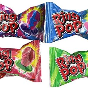 Ring Pop Hard Candy Pops, Variety Pack,2.55 pounds, 44 Count