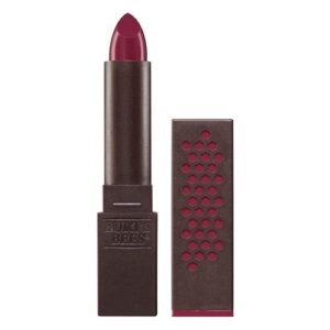 burt’s bees 100% natural moisturizing lipstick, brimming berry, 1 tube