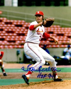 kirkland steve carlton 8 x 10 autograph photo on glossy photo paper