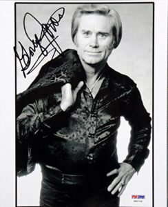 kirkland george jones 8 x 10 photo autograph on glossy photo paper