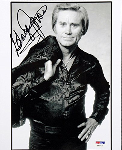 Kirkland George Jones 8 X 10 Photo Autograph on Glossy Photo Paper