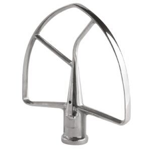 kitchenaid ksmc7qfb stainless steel nsf certified flat beater for 7 quart bowl lift stand mixer