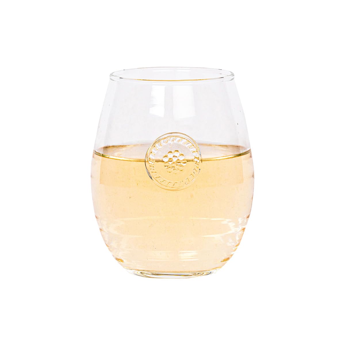 Juliska Berry & Thread Stemless White Wine Glass