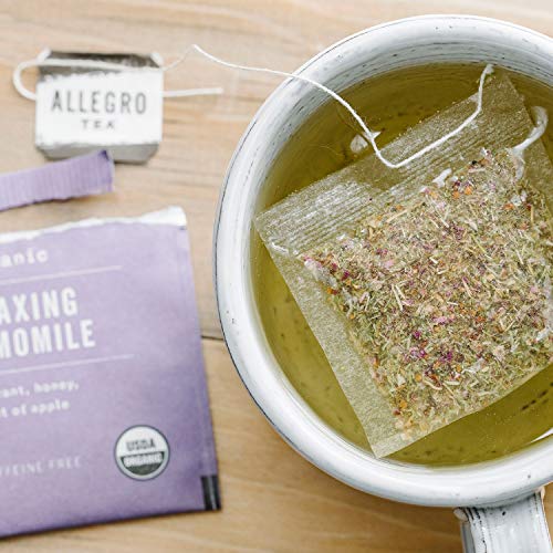 Allegro Tea, Organic Relaxing Chamomile Tea Bags, 20 ct