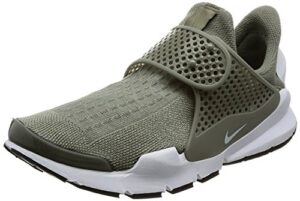 nike womens sock dart running trainers 848475 sneakers shoes (uk 3.5 us 6 eu 36.5, dark stucco white black 005)