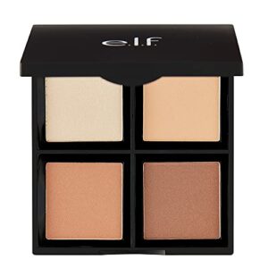 e.l.f. contour palette 83320 light/medium .56 oz