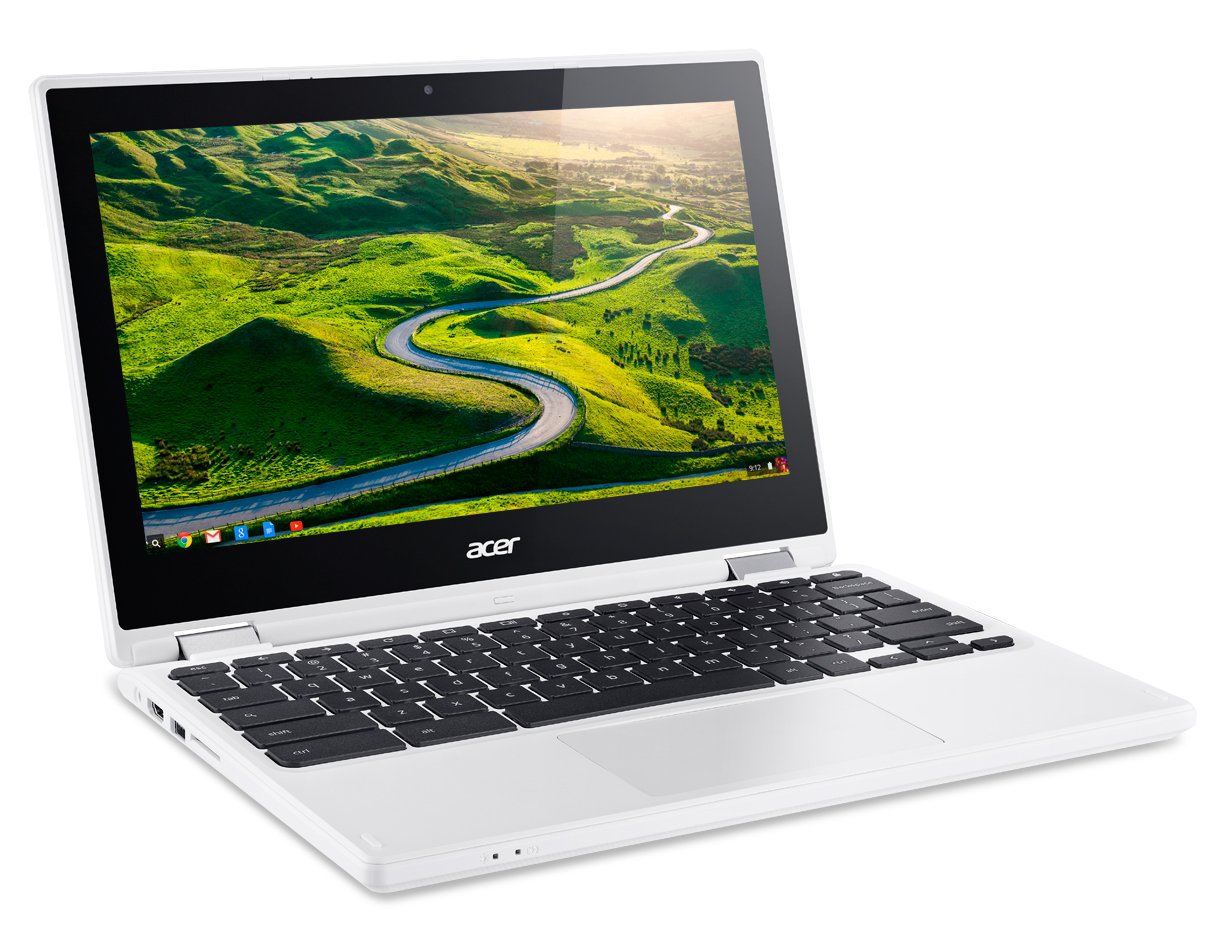 Acer Chromebook R11 Convertible, 11.6" HD Touch, Intel Celeron, 2GB Memory, 32GB Storage, Google Chrome, CB5-132T-C32M