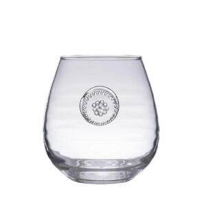 juliska berry & thread stemless red wine glass