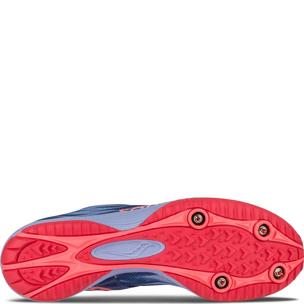 Saucony Women's Kilkenny XC Spike - Color: Lavender/Red (Regular Width) - Size: 10.5