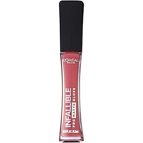 L'Oréal Paris Makeup Infallible Pro Matte Lip Gloss, Nude Allude, 0.21 fl. oz.