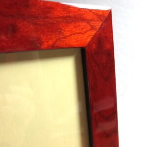 Tizo 5" X 7" Red Wooden Frame, Made in Italy