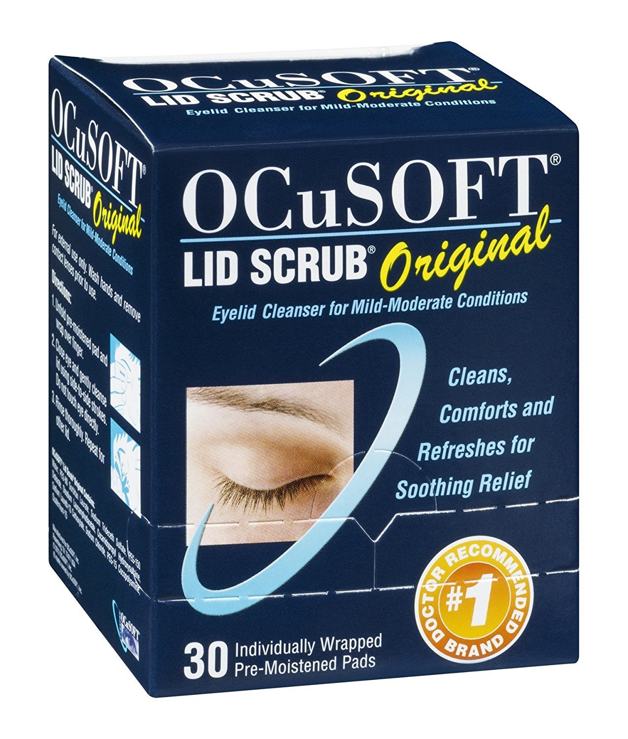 Ocusoft Lid Scrub Origina Size 30ct Ocusoft Lid Scrub Original 30ct