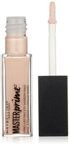 maybelline new york master prime long-lasting eyeshadow base, prime + smooth, 0.23 fl. oz.