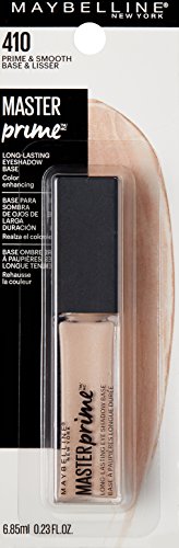 Maybelline New York Master Prime Long-Lasting Eyeshadow Base, Prime + Smooth, 0.23 fl. oz.