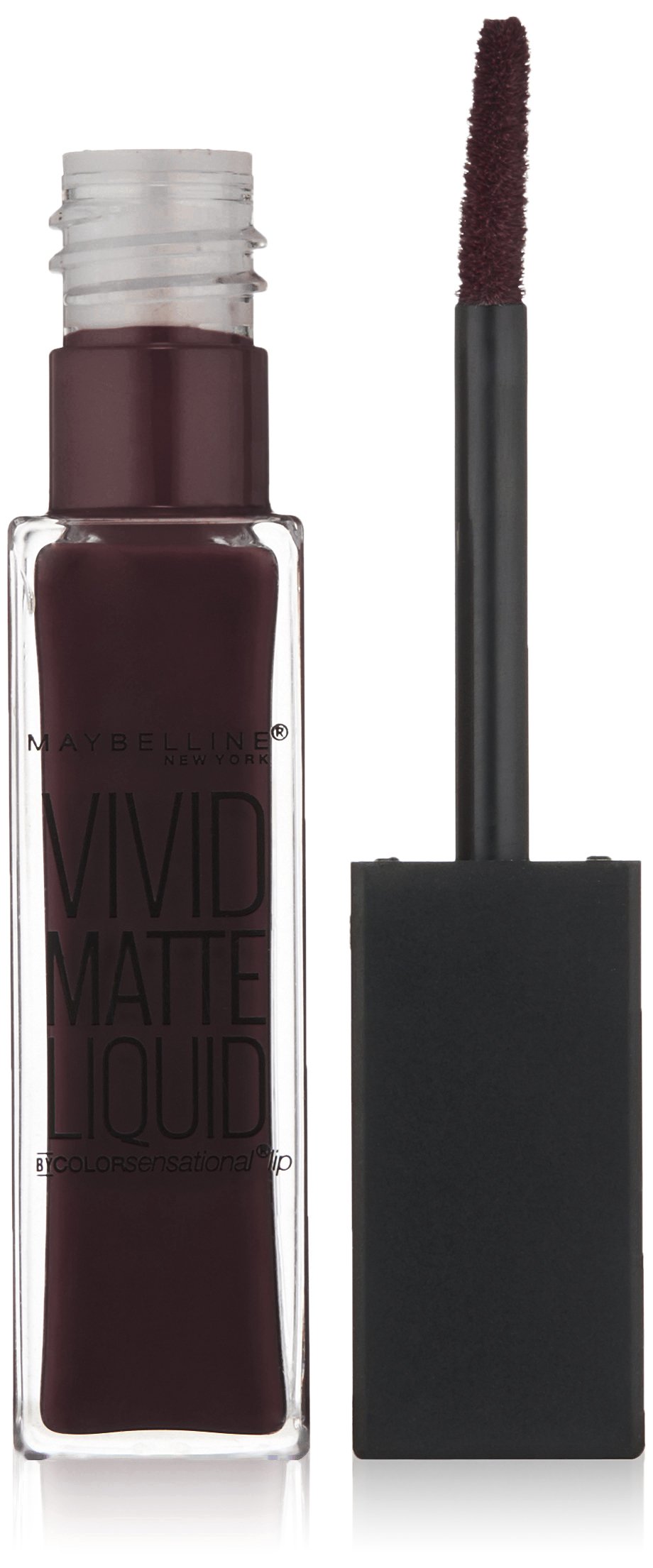 Maybelline Color Sensational Vivid Matte Liquid Lipstick, Possessed Plum, 0.26 fl. oz.