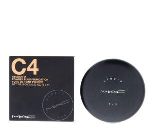 mac studio fix powder plus long-wearing foundation - one-step application of foundation and powder (c4)