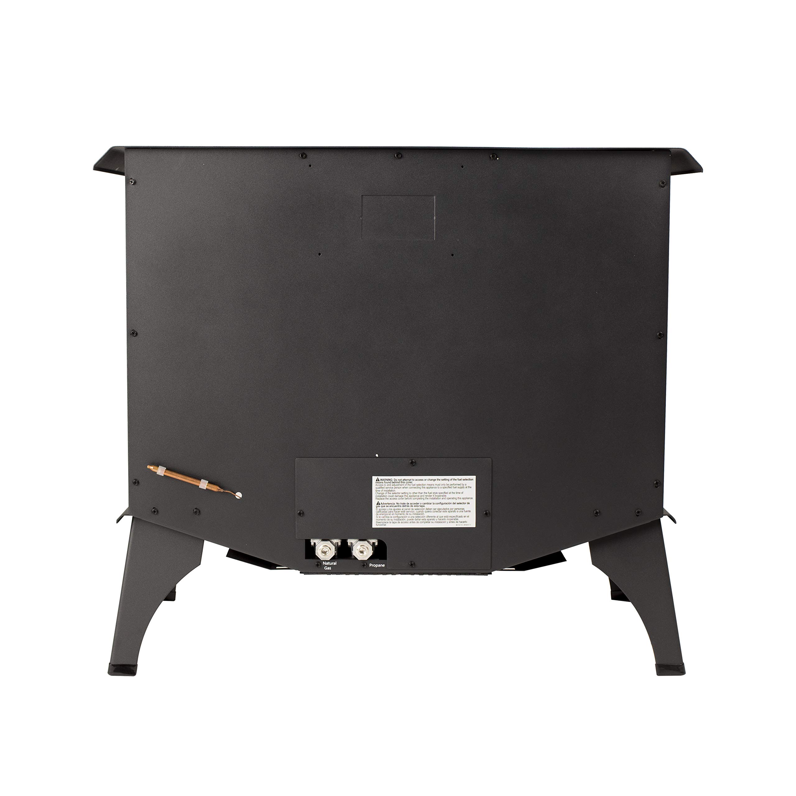 Pleasant Hearth VFS2-PH30DT 30,000 BTU 32" Intermediate Gas vent free stove, Black