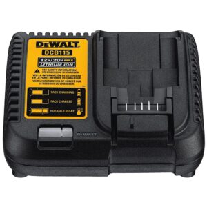 DEWALT 20V MAX Battery Adapter Kit, 18V to 20V, 2 Batteries and Charger Included (DCA2203C)