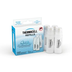 thermacell mosquito repellent refills; compatible with any fuel-powered thermacell repeller; highly effective, long lasting, no spray or mess; 15 foot zone of mosquito protection