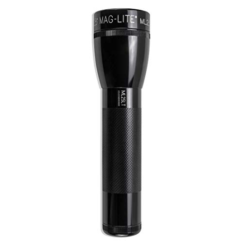 Maglite ML25LT LED 2-Cell C Flashlight, Black