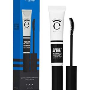 Sport Waterproof Mascara - Length, Definition, Buildable - With Collagen, Ceramides, and Vitamin E - Vegan 8ml