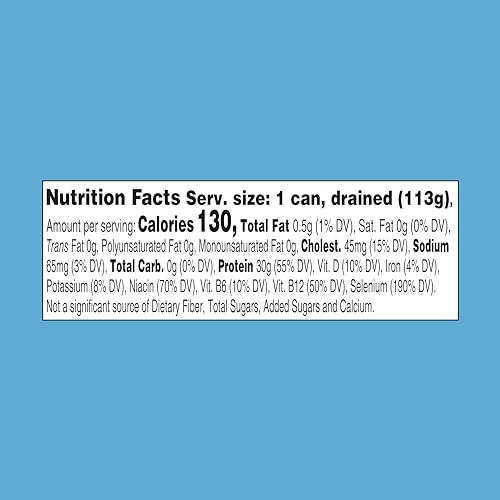 StarKist Selects No Salt Added Chunk White Albacore Tuna in Water - 4.5 oz Can (Pack of 12)