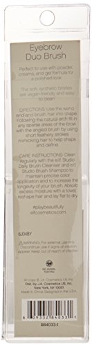 Elf Cosmetics 84033 Eyebrow Duo Brush, 1 Count