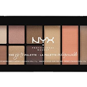 NYX PROFESSIONAL MAKEUP Go-to Palette, Wanderlust, 0.54 Ounce