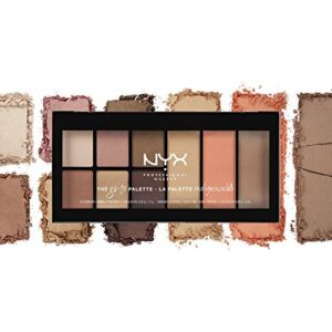 NYX PROFESSIONAL MAKEUP Go-to Palette, Wanderlust, 0.54 Ounce