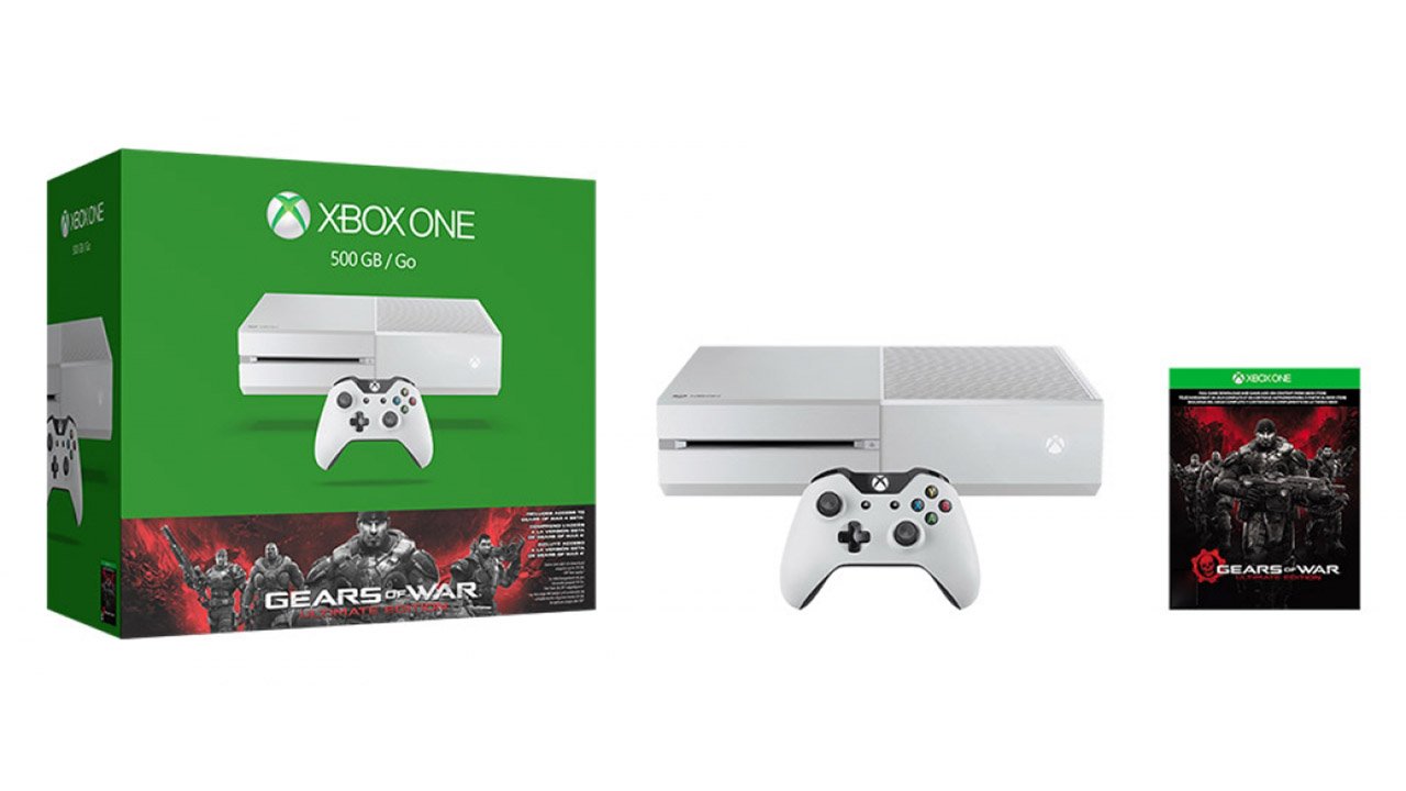 Xbox One 500GB Console - Gears of War: Ultimate Edition Bundle