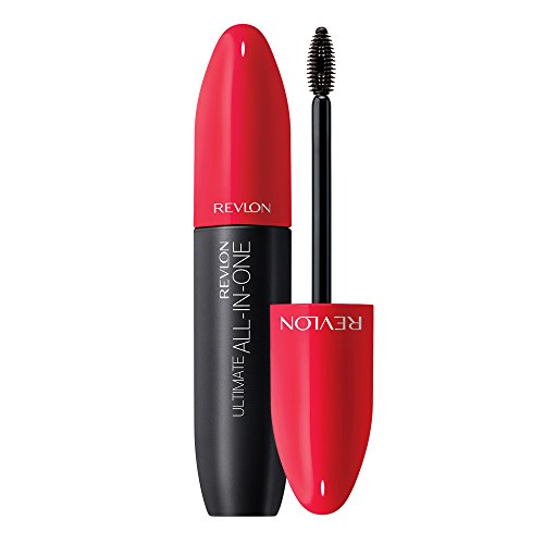 Revlon Mascara, All-in-One Eye Makeup, Volumizing & Lifting Mascara, No Clump, Smudge Proof, Flake Proof, 501 Blackest Black, 0.28 Fl Oz