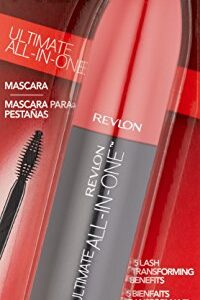 Revlon Mascara, All-in-One Eye Makeup, Volumizing & Lifting Mascara, No Clump, Smudge Proof, Flake Proof, 501 Blackest Black, 0.28 Fl Oz