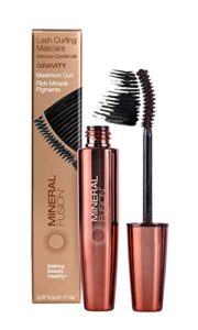 mineral fusion curling mascara packaging may vary, gravity, 0.57 fl oz