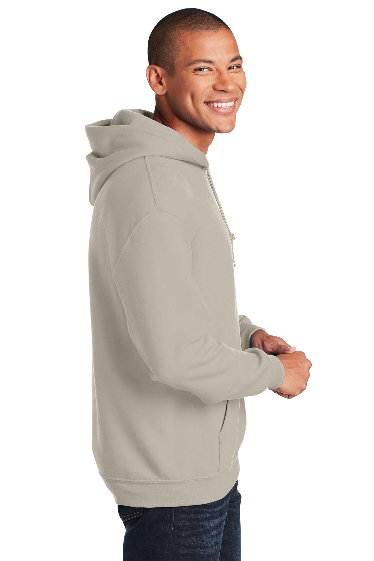 Gildan G18500 Heavy Blend Adult Unisex Hooded Sweatshirt 2XL Sand - 2 Pack