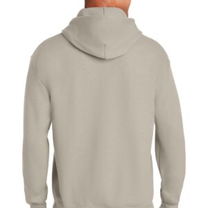 Gildan G18500 Heavy Blend Adult Unisex Hooded Sweatshirt 2XL Sand - 2 Pack