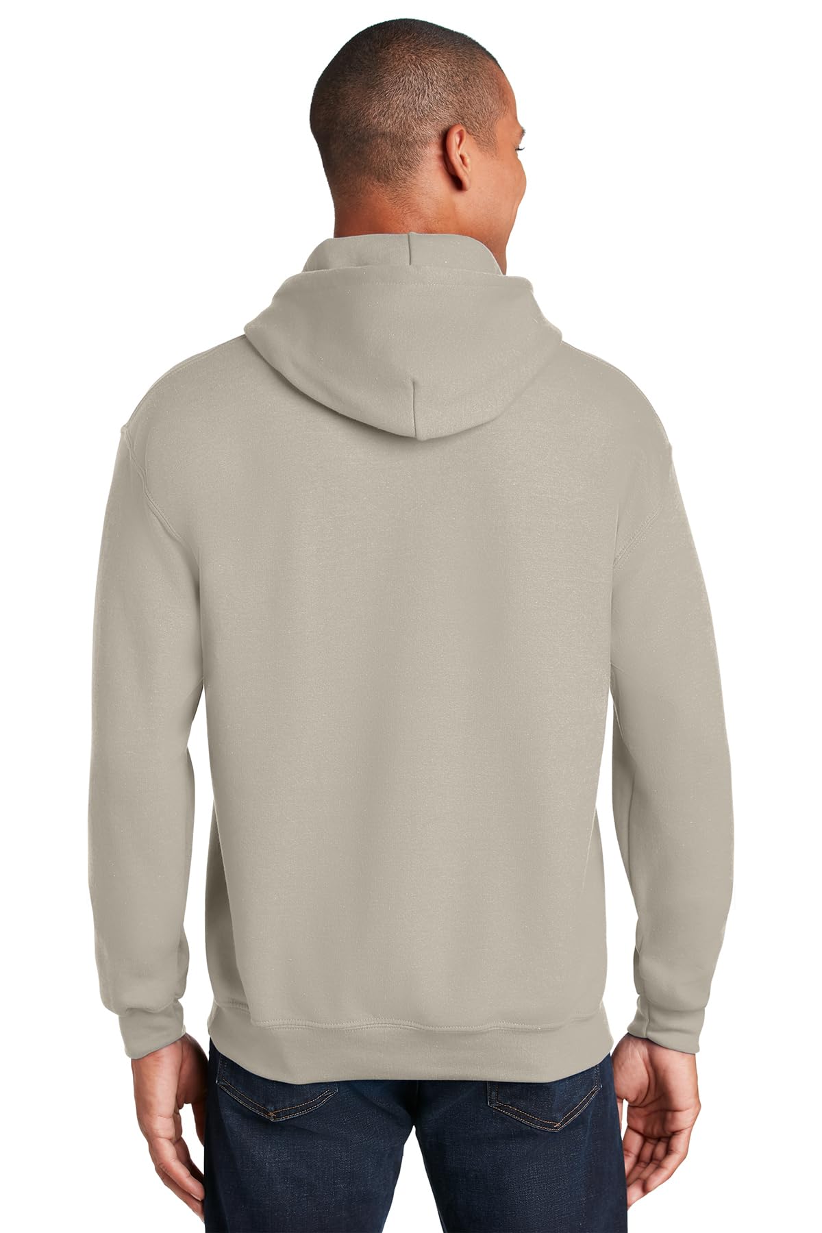 Gildan G18500 Heavy Blend Adult Unisex Hooded Sweatshirt 2XL Sand - 2 Pack