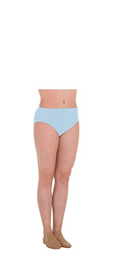 Body Wrappers Jazz Cut Dance Briefs (BWP289) Light Blue, S