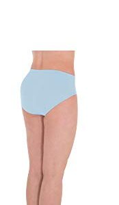 Body Wrappers Jazz Cut Dance Briefs (BWP289) Light Blue, S