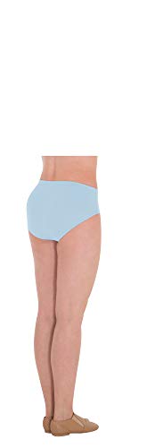 Body Wrappers Jazz Cut Dance Briefs (BWP289) Light Blue, M