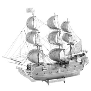 fascinations metal earth premium series black pearl 3d metal model kit