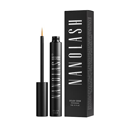 Nanolash Eyelash Growth Serum Conditioner For Enhanced Long Luscious Eyelashes and Eyebrows – 3ml