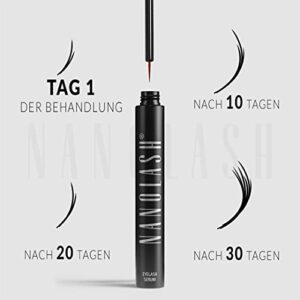 Nanolash Eyelash Growth Serum Conditioner For Enhanced Long Luscious Eyelashes and Eyebrows – 3ml