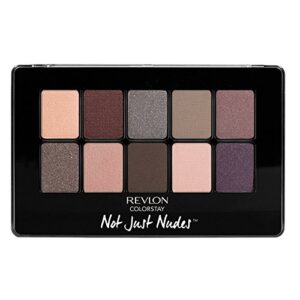 revlon colorstay not just nudes shadow palette, romantic nudes